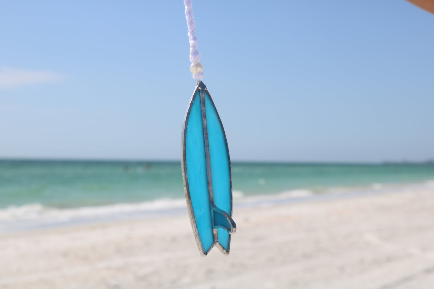 Blue Lagoon Stained Glass Surfboard – Sun Carvers